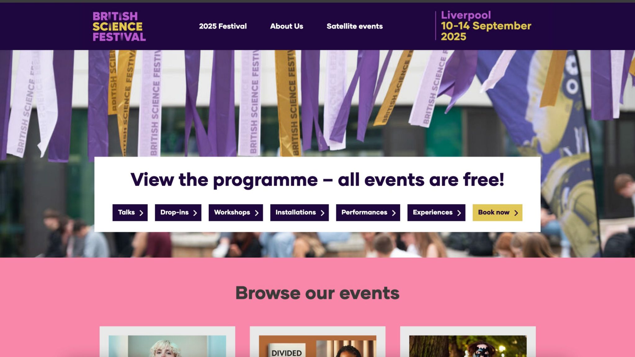 Hiring a Minibus to the British Science Festival 2025 in Liverpool - AJ ...